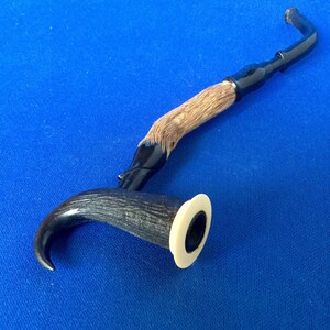 Sami Reindeer Antler Pipe - Etsy