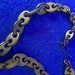 Antique Victorian Vulcanite Chain Link Mourning Necklace With Carved ...