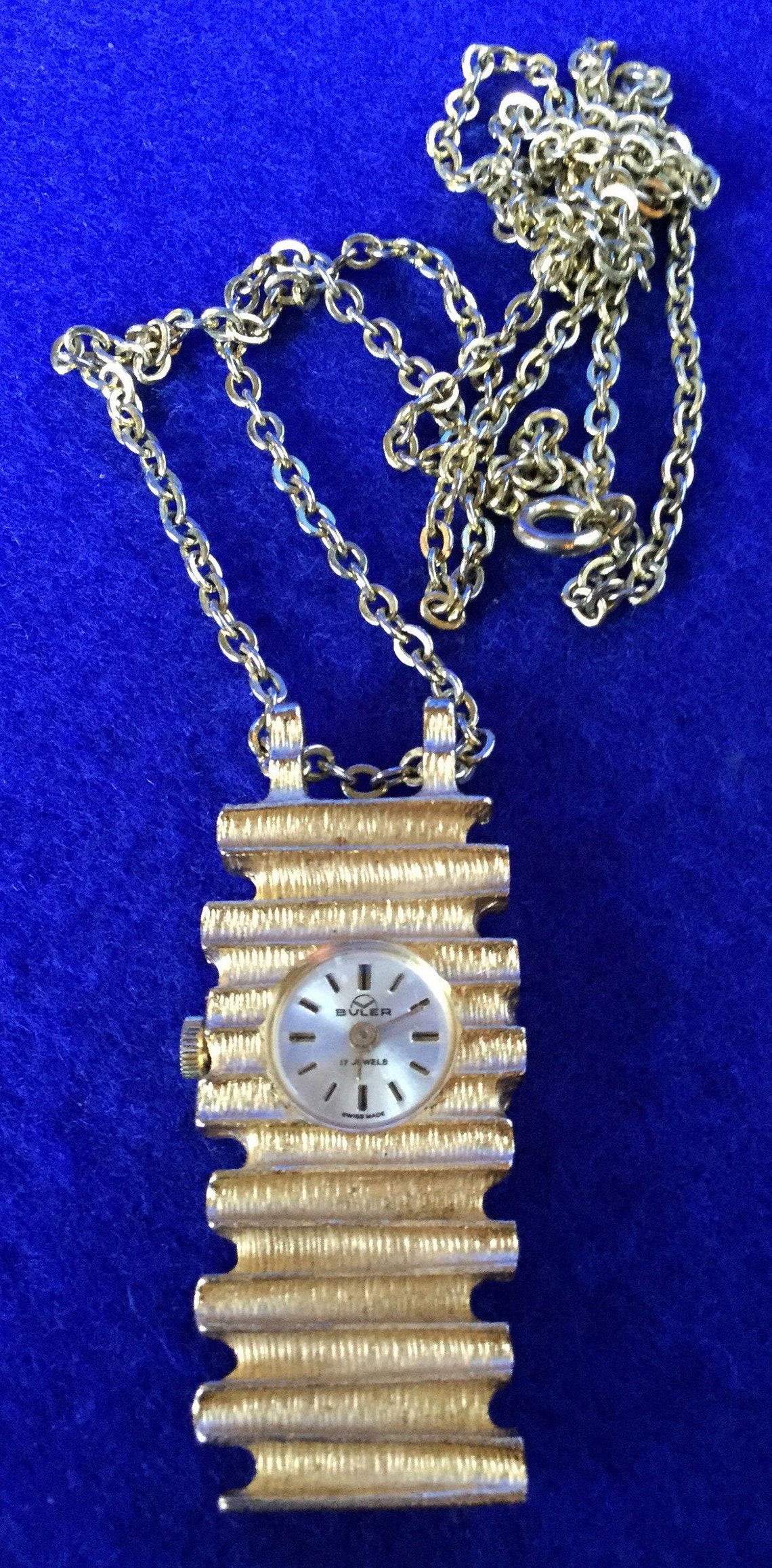 Vintage 1959s Buler Ladies Pendant 17 Jewel Wind-Up Watch | Etsy