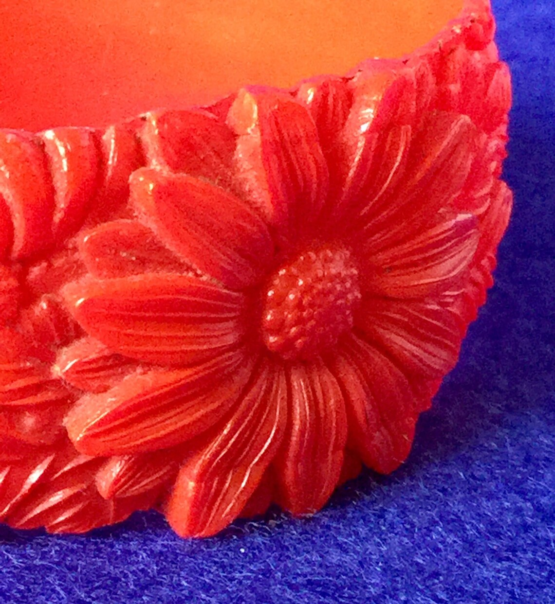 1920s Vintage Red Celluloid Bangle - Etsy