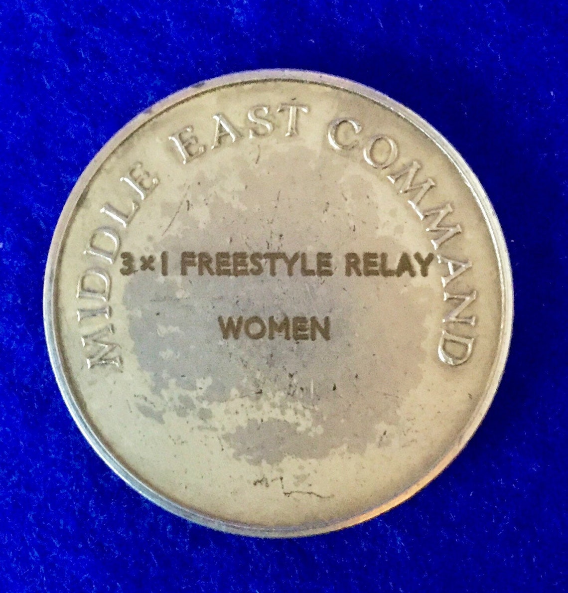 Four Vintage Sports Medals From Middle East Command & Middle | Etsy