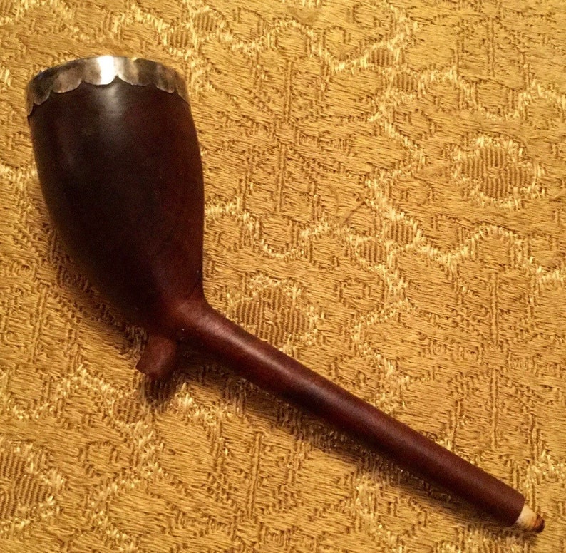 Exquisite Antique c1880-1890 Victorian Footed Cutty Pipe | Etsy