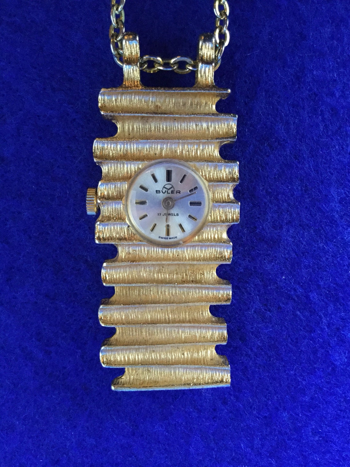 Vintage 1959s Buler Ladies Pendant 17 Jewel Wind-up Watch - Etsy UK