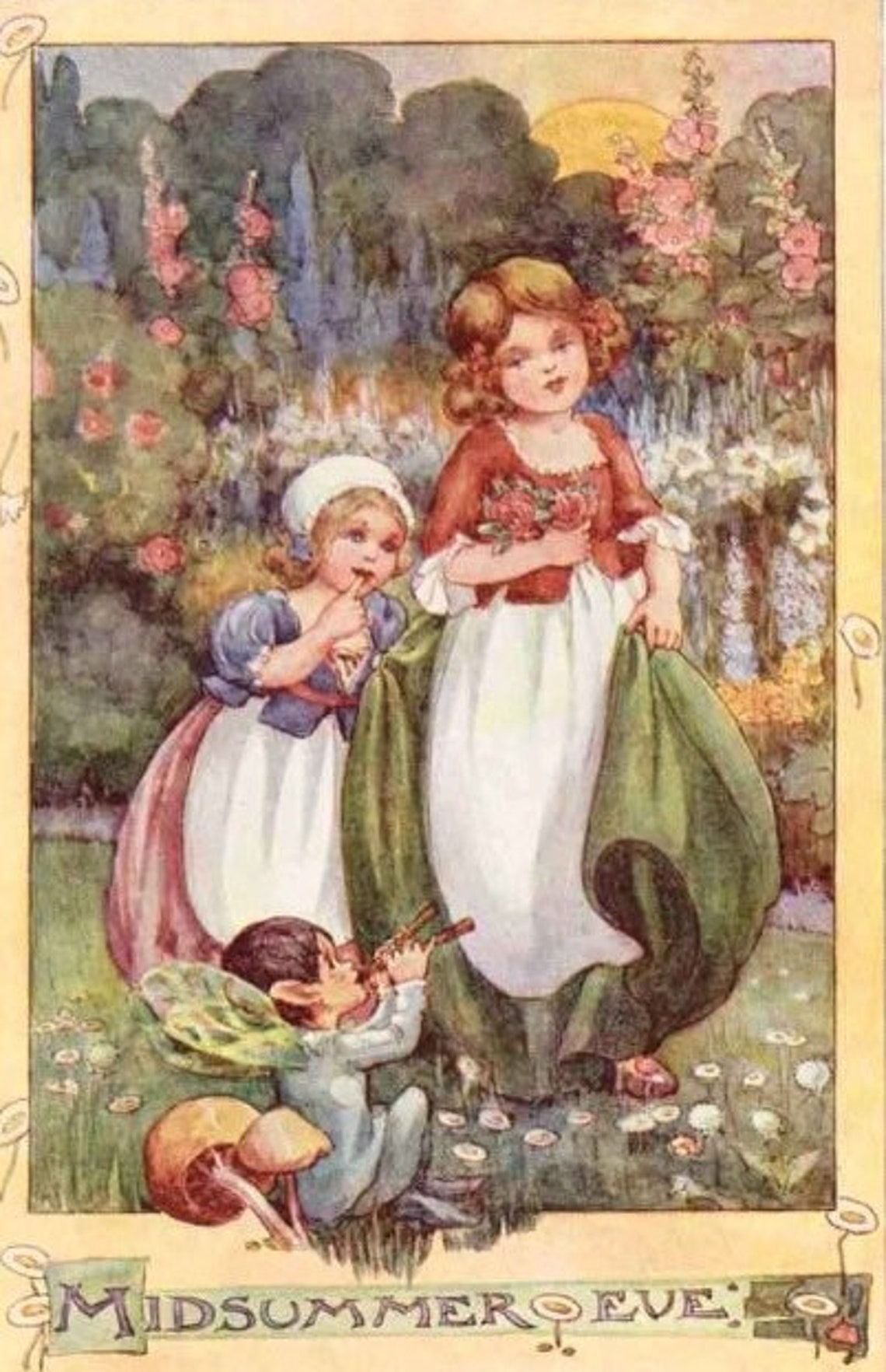 The Rosie-posie Book a Vintage First Edition Children’s Book From 1912 ...