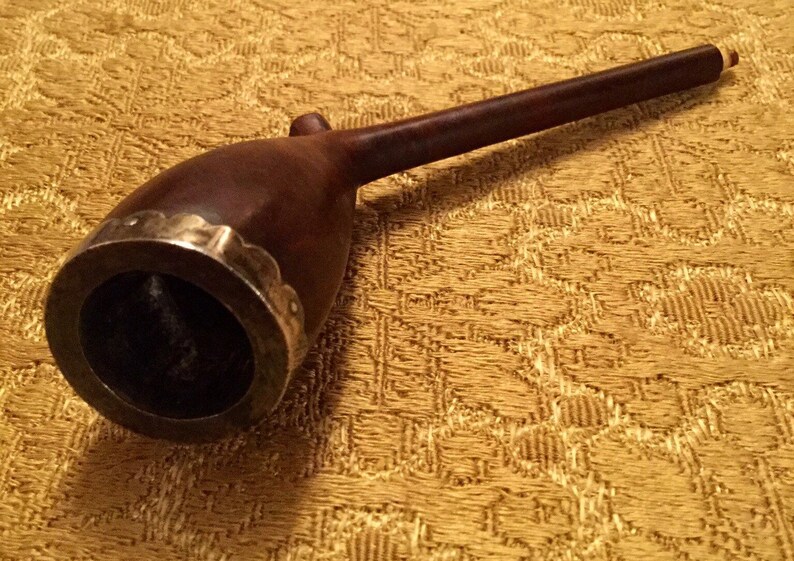 Exquisite Antique c1880-1890 Victorian Footed Cutty Pipe | Etsy