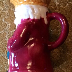 Rare 1950s Vintage Shaw & Son Burlington Ware Musical Toby Jug in a Red ...