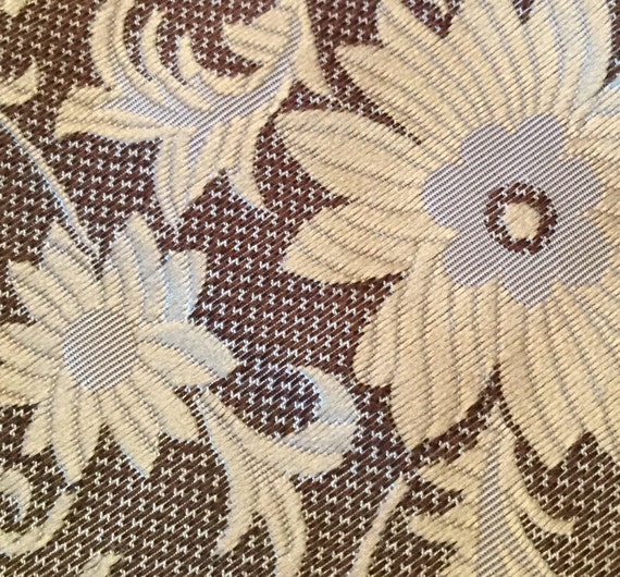 Vintage Sammy Necktie - 1970s Floral Polyester Kipper… - Gem