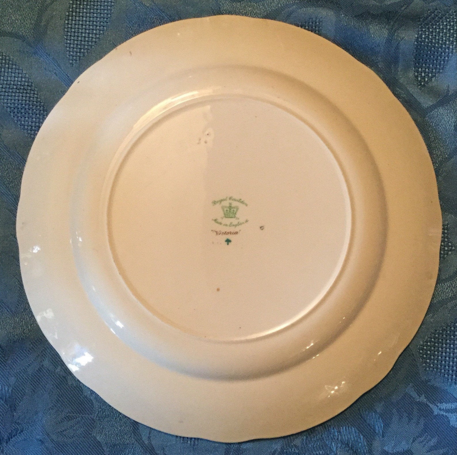1930s Vintage Royal Cauldron Victoria Design Dinner Plate. - Etsy
