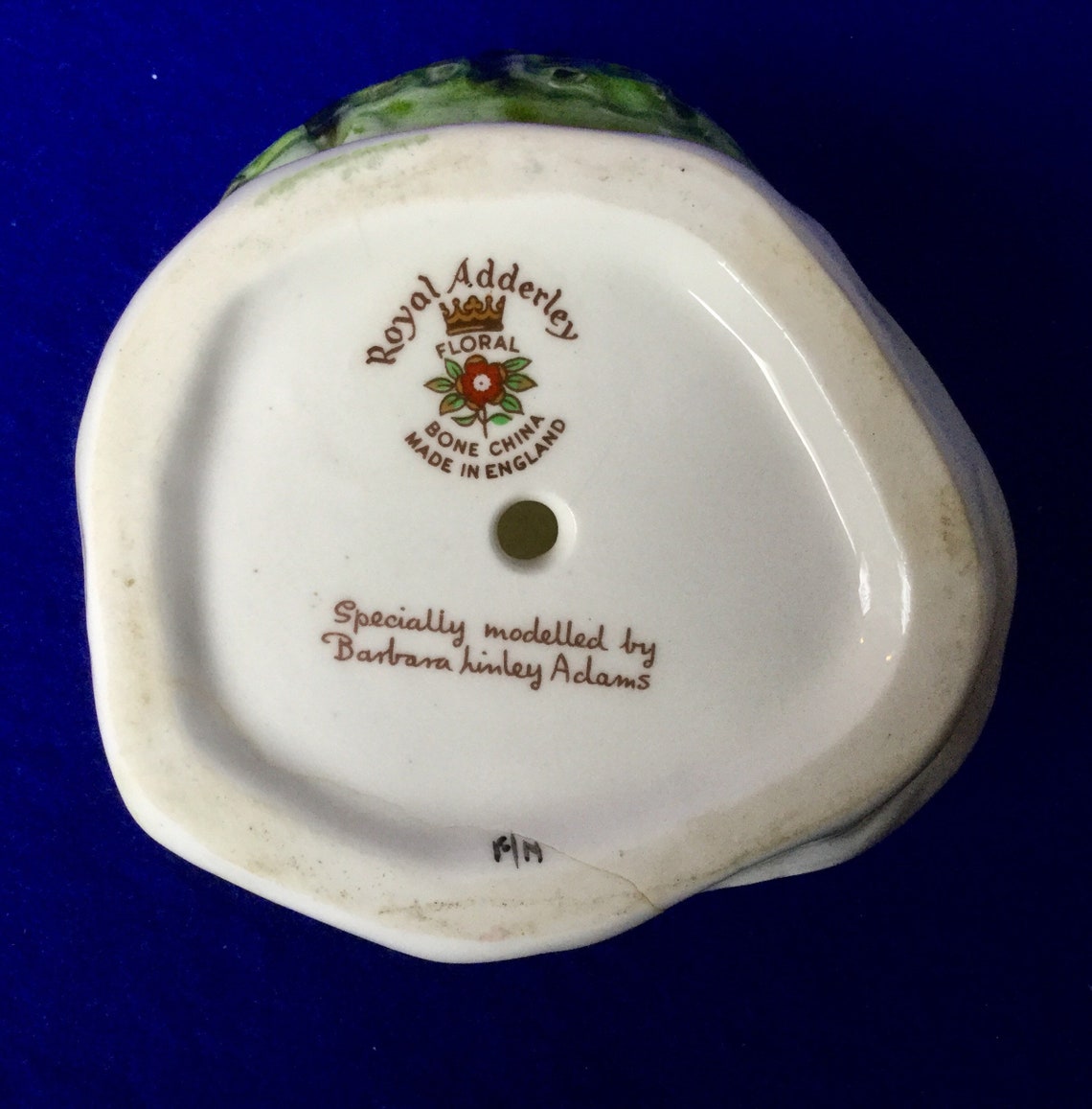 Rare Royal Adderley Floral Bone China Crocodile With Water - Etsy