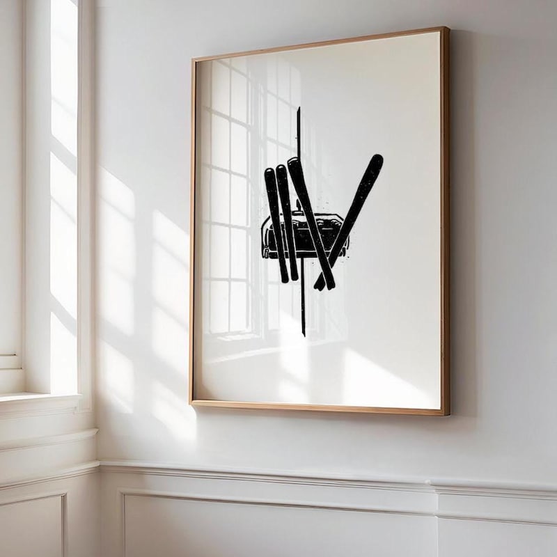 Gondola Lift Poster - Etsy