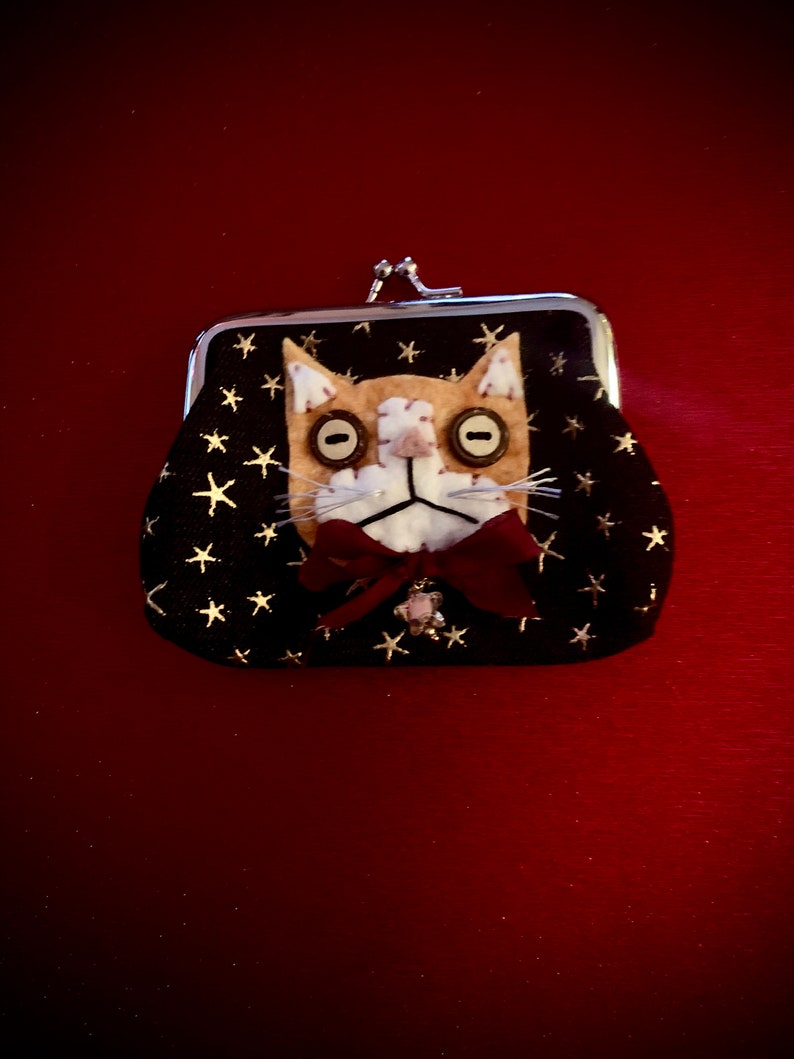 Kitten Coin Purse - Etsy