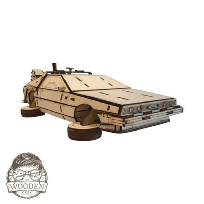 DeLorean Time Machine Model Kit | Etsy