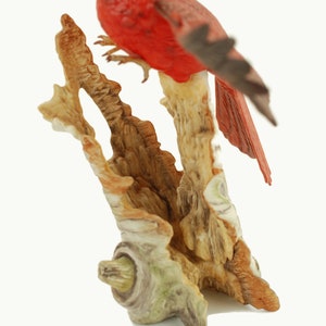 Vintage Boehm Cardinal Hand Painted Bisque Porcelain Figurine 40325 - Etsy