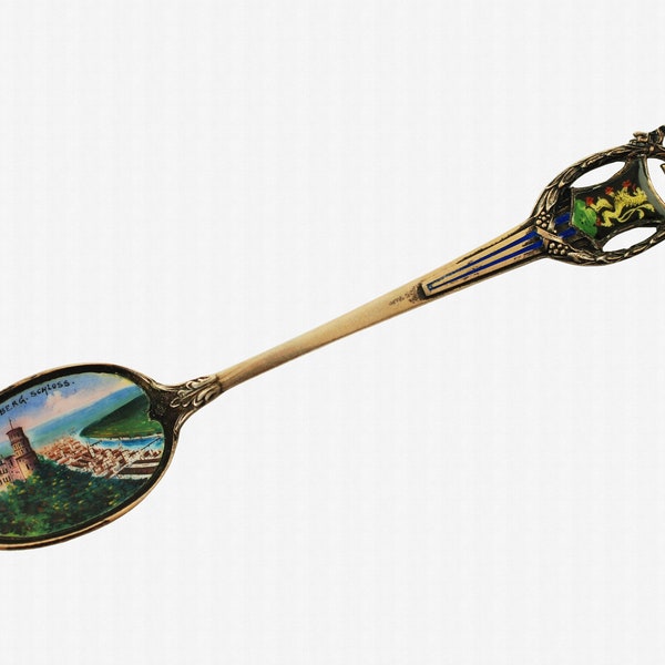 Antique German Souvenir Spoon - Etsy