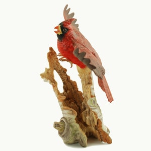 Vintage Boehm Cardinal Hand Painted Bisque Porcelain Figurine 40325 - Etsy