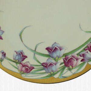 Antique German Porcelain Hand Painted Plate Signed Barbarin Fairy ...