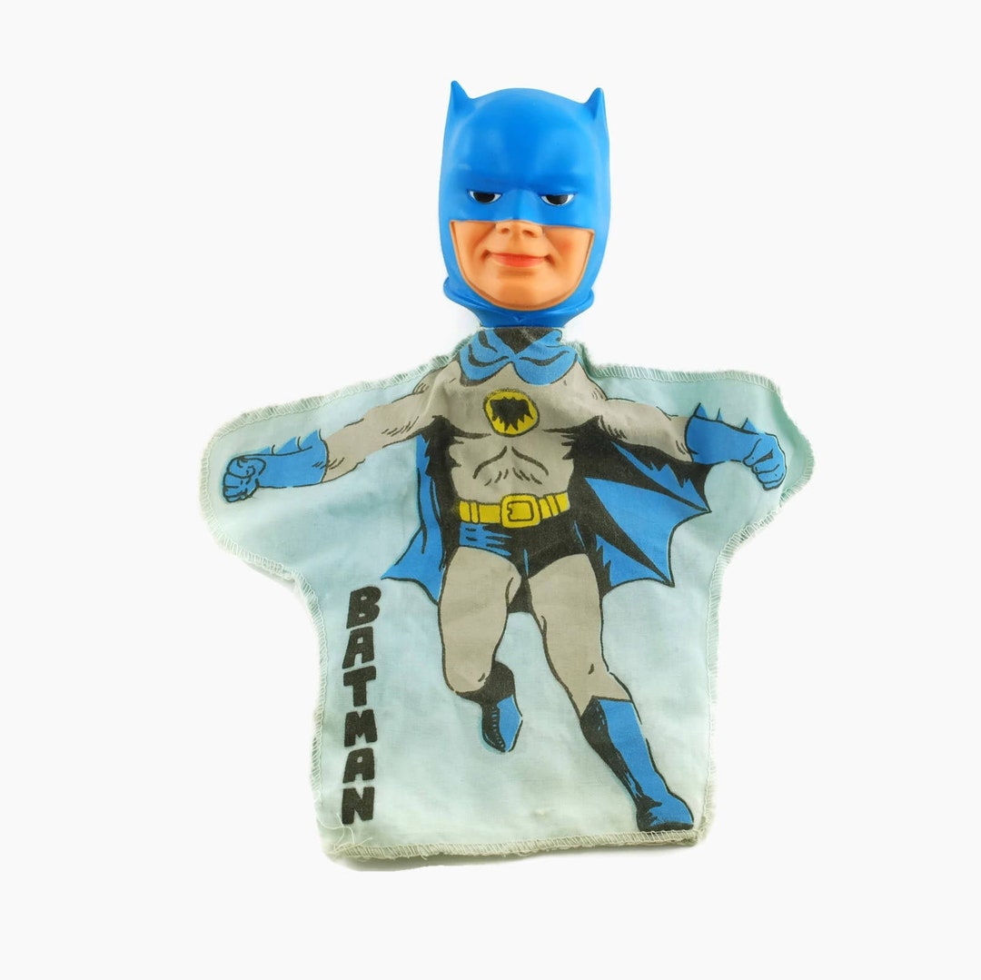 Vintage 1966 Batman Hand Puppet by Ideal Toy Corp Licensed by National ...