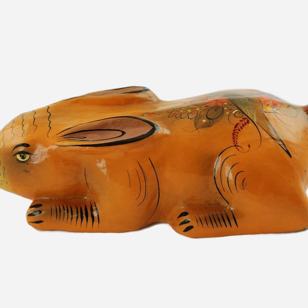 Paper Mache Rabbit - Etsy