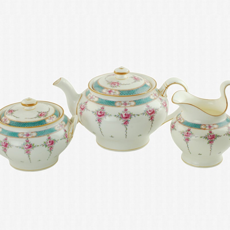 Bone China Tea Set - Etsy
