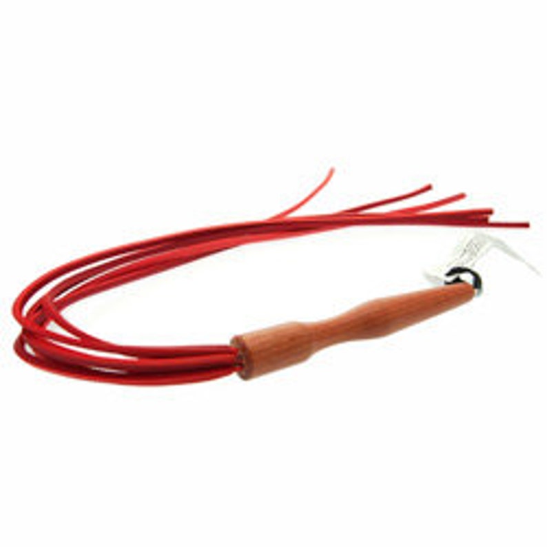 BDSM Martinet, BDSM Whip, Spanking and Flogging, Whips, Martinet, Red ...