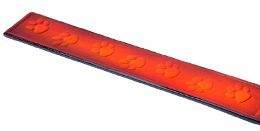 Paw Print Paddle, BDSM Paddle, BDSM Leather Paddle, Long Leather Paw ...