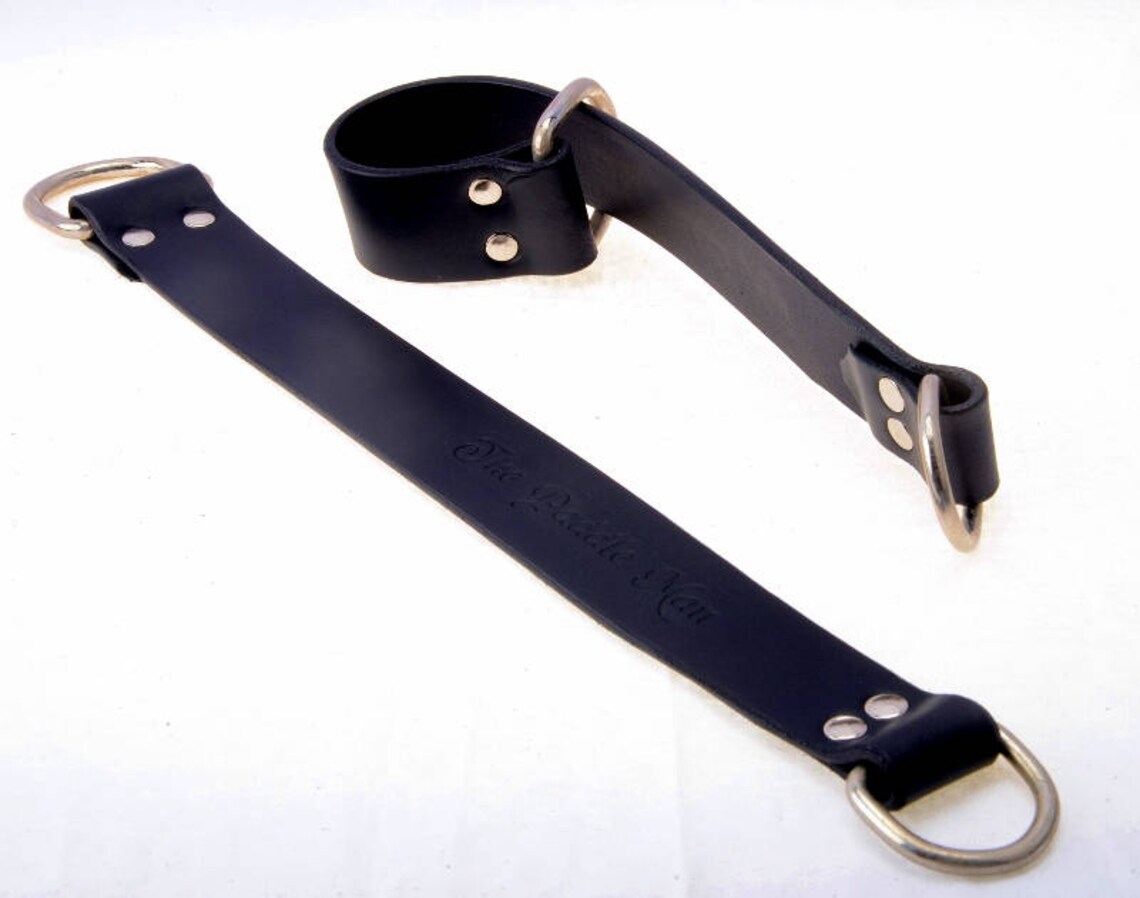 BDSM BDSM Furniture Straps Black Leather Bed Straps Chair | Etsy Canada
