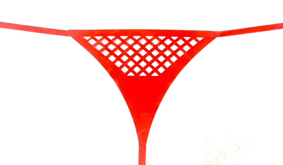 Latex G String, Laser Cut G String to Fit S to 5XL Latex Thong, Latex ...