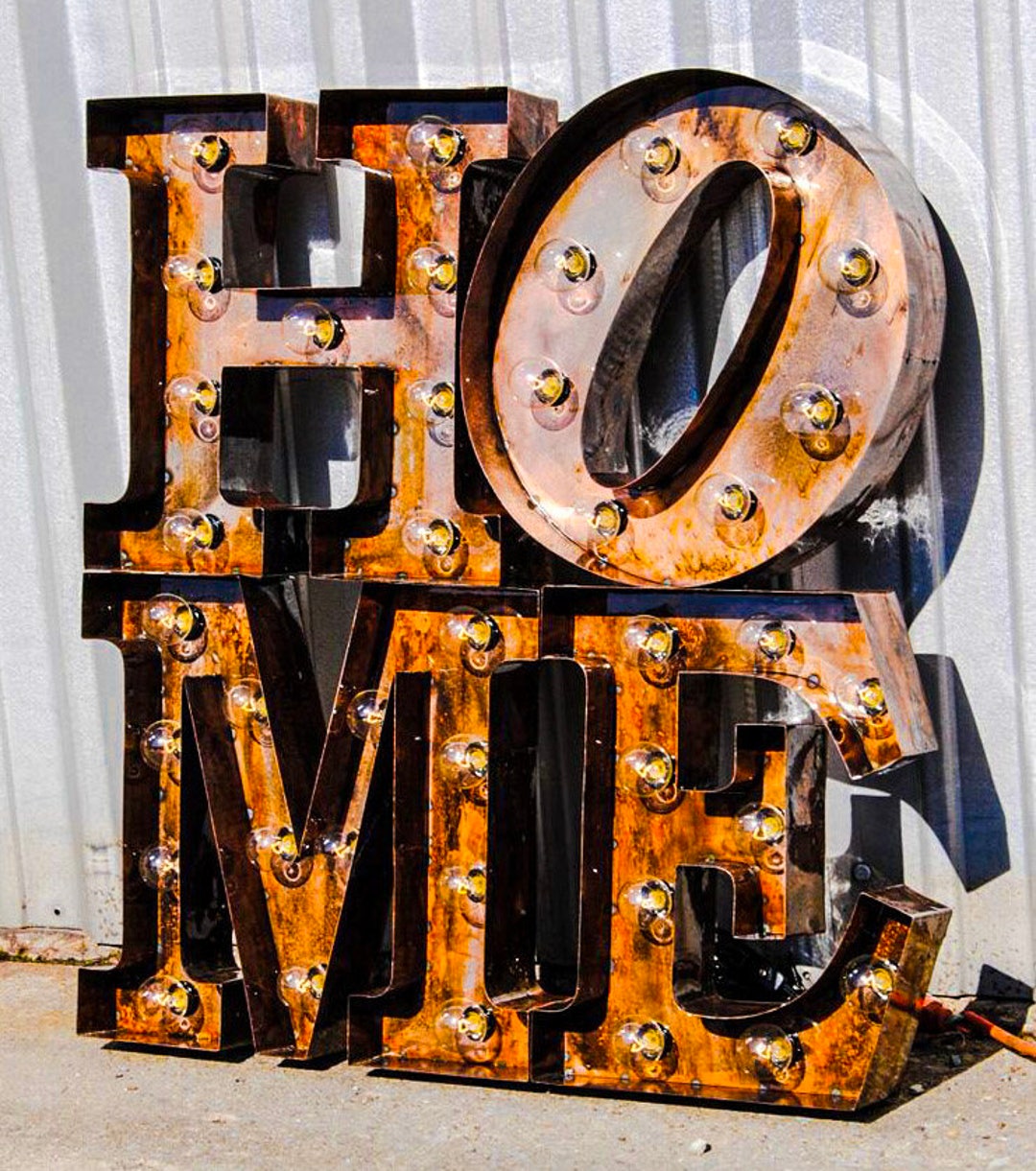 28" or 40" Stacked 4 Letter. Font and Finish of Your Choice ...