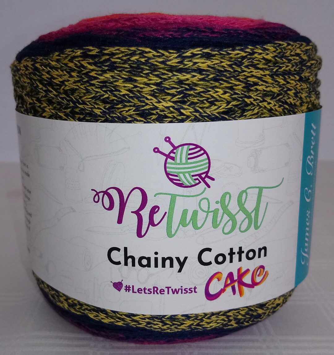 Retwist Chainy Cotton Cake Made With Recycled Yarn - Etsy