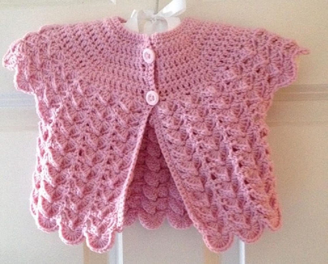 Matinee Jacket Crochet Kit - Etsy