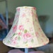 Floral Lamp Shade, Rose Lamp Shade, Pink Lamp Shade, Shabby Chic Lamp ...