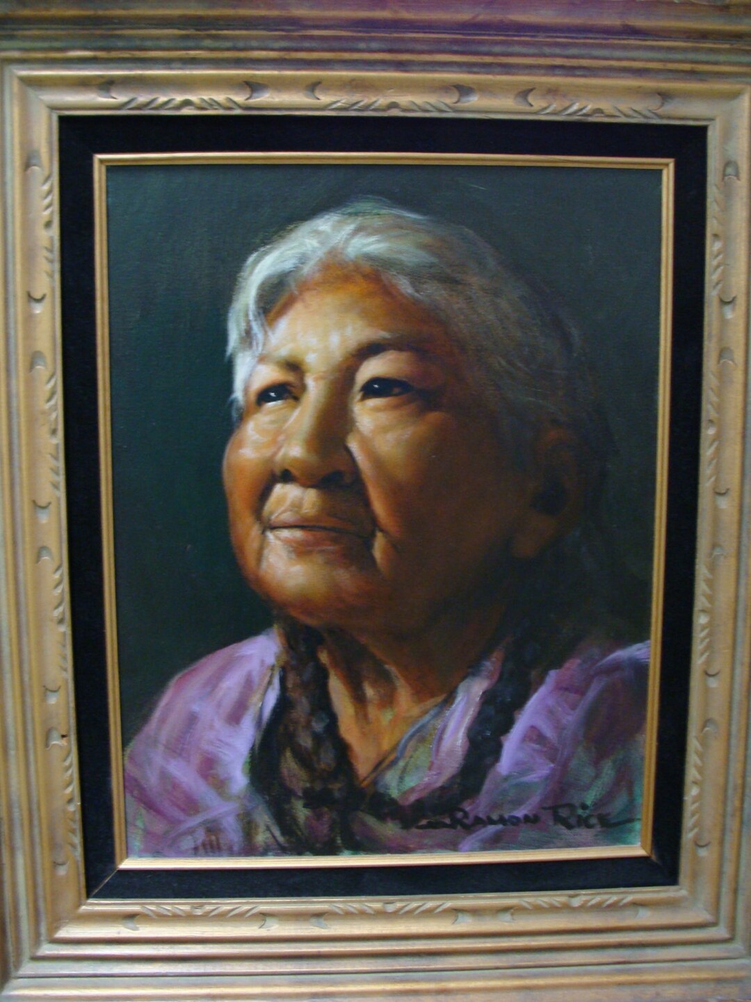 Ramon Rice Original Oil Painting - the Last Shaman - FREE SHIPPING ...