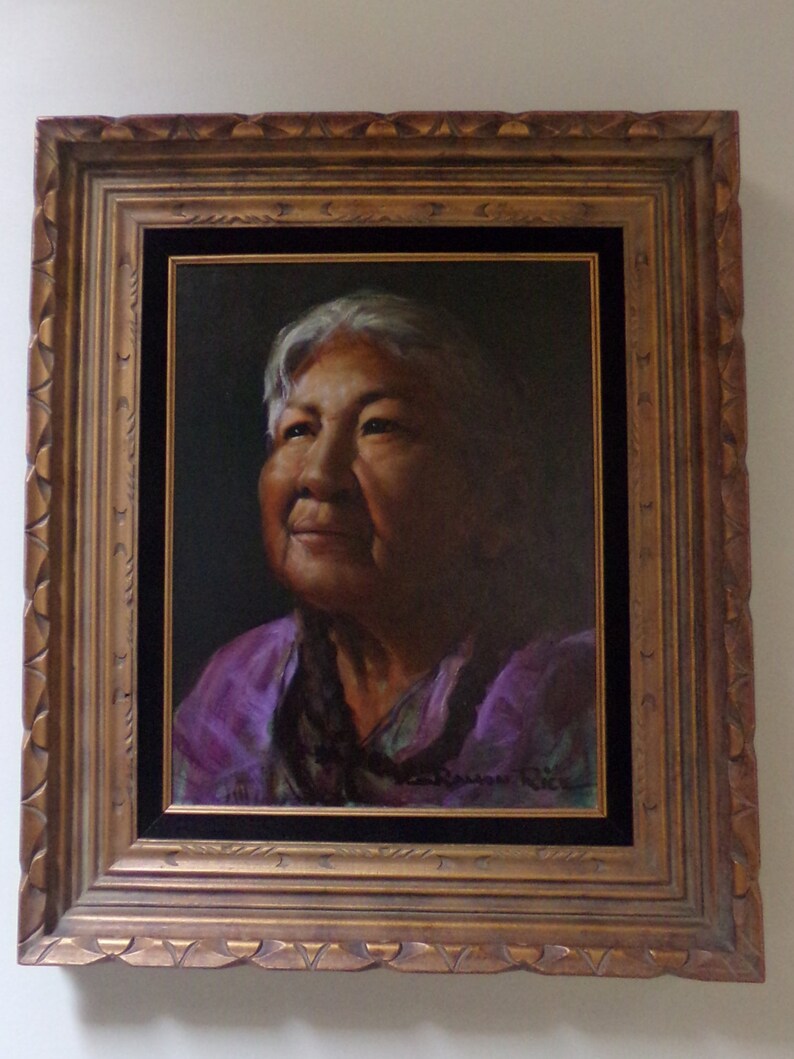 Ramon Rice Original Oil Painting - the Last Shaman - FREE SHIPPING ...