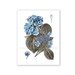 Blue Hydrangea Flower 4 Wall Art Print, Gift for Mom, Gift for Her ...