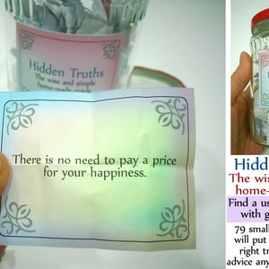 Hidden Truths – the Wise and Simple Home-made Oracle Set - Find a Jar ...