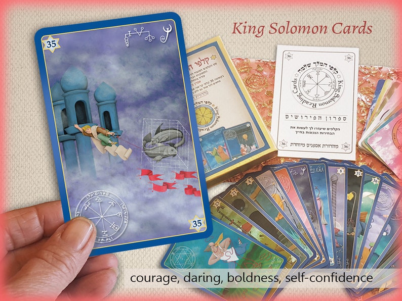 A Pair of Wonderful Kabbalah Oracle Card Sets Revealed by the | Etsy