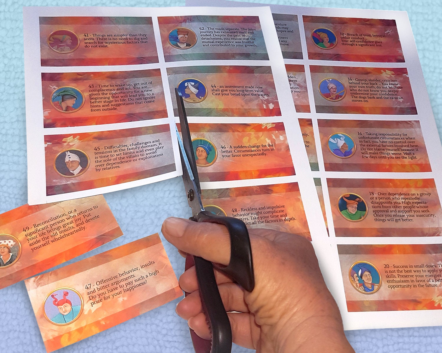 Success Oracle Cards Print Your Own Oracle Card Deck. 60 - Etsy