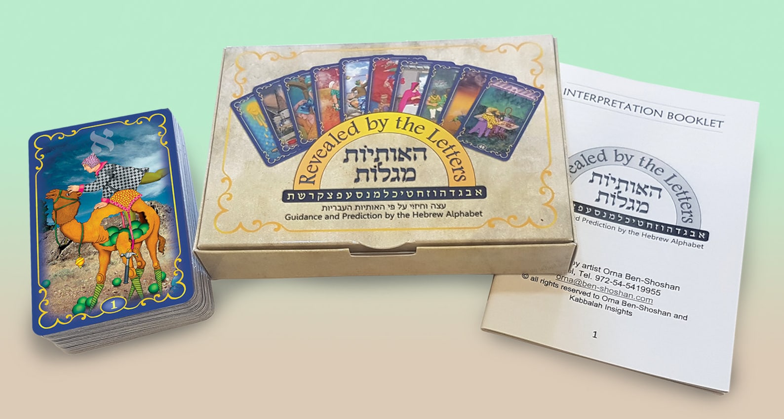 Revealed by the Letters - Kabbalah Oracle Cards for Guidance ...