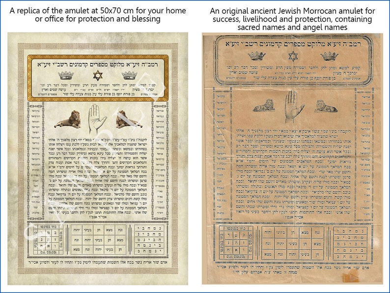 A Powerful Kabbalistic Amulet for Success, Good Livelihood and ...