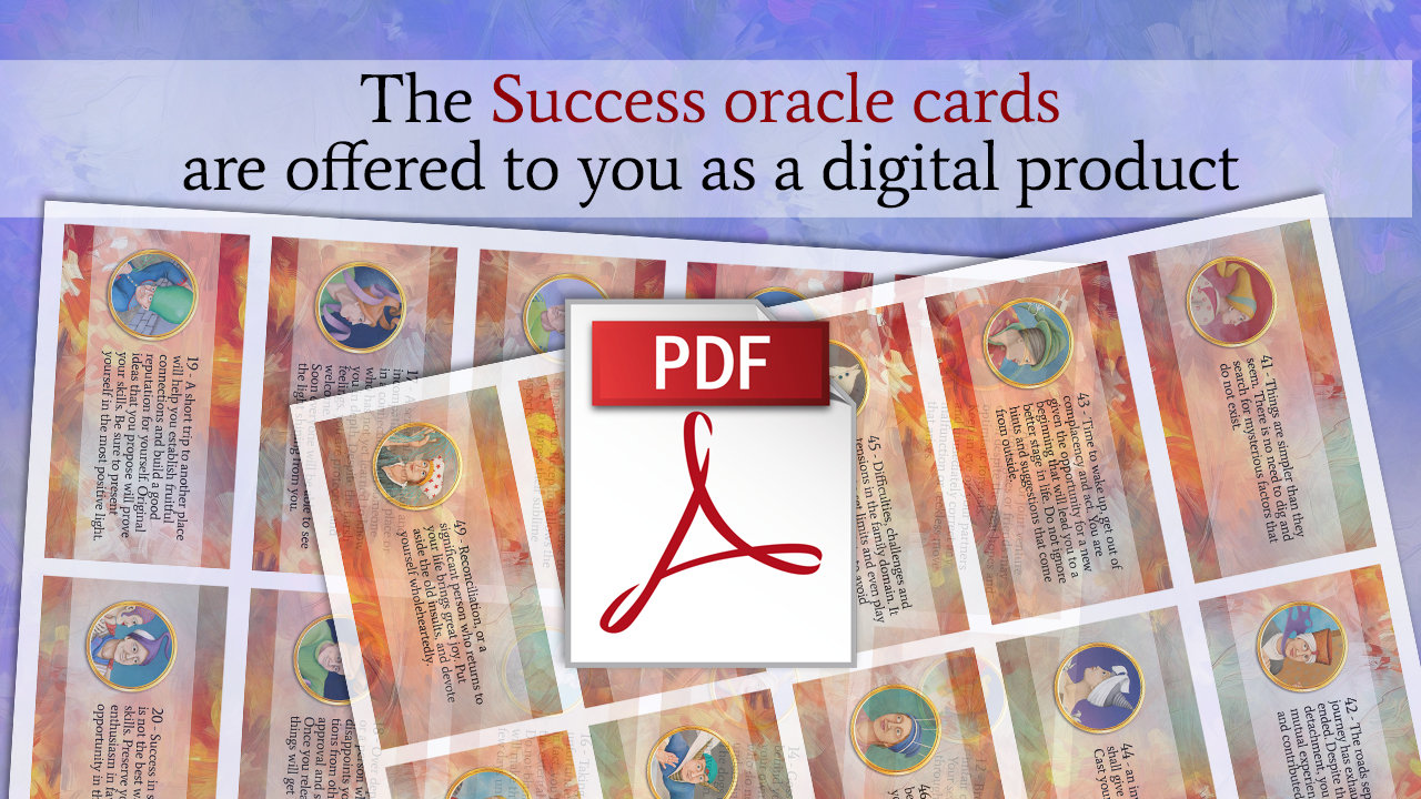 Success Oracle Cards Print Your Own Oracle Card Deck. 60 | Etsy UK