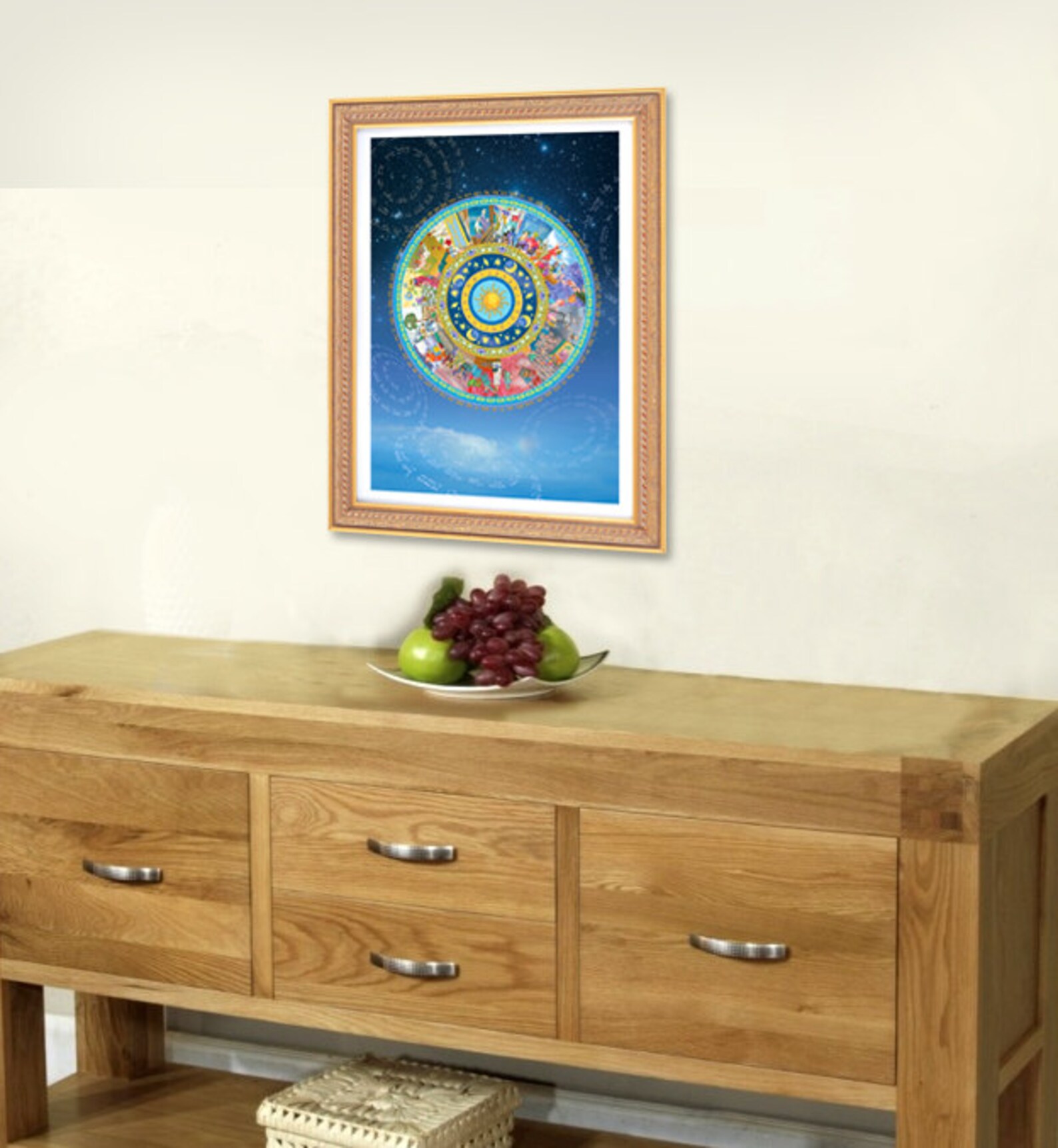 Wheel of Wisdom - Limited Edition Kabbalah Fine Art Print on Quality ...