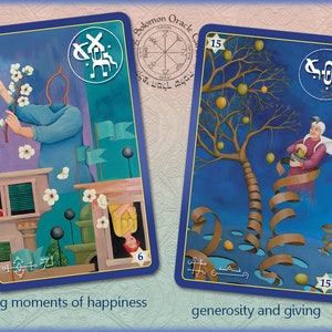 King Solomon Cards for Guidance & Divination - 36 Oracle Cards + Bonus ...