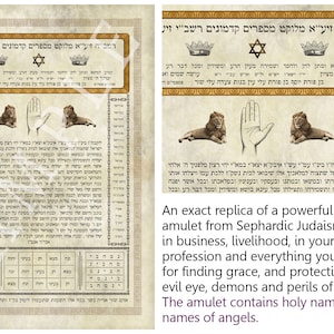 A Powerful Kabbalistic Amulet for Success in Business, Livelihood, and ...