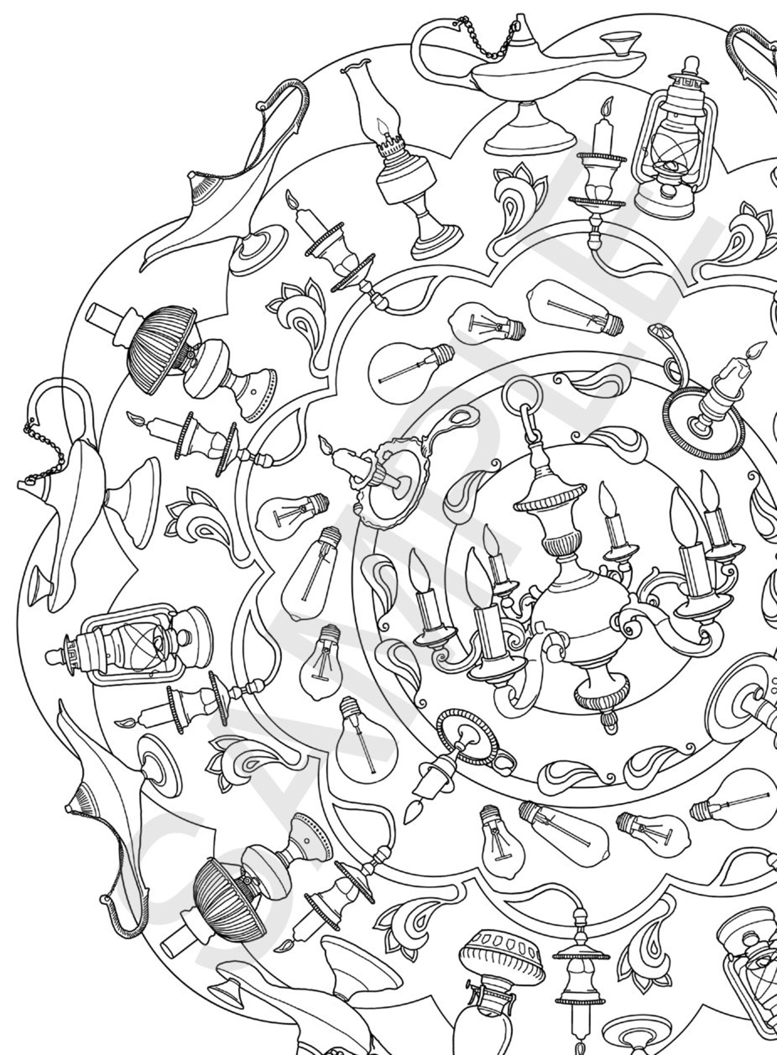 The Largest Mandala Coloring Book You Will Ever Find! Majestic Mandalas ...