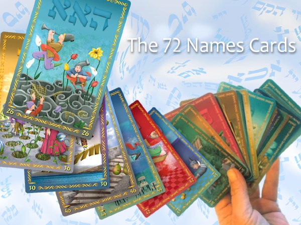 The 72 Names Cards - Insightful Kabbalah Cards for Self Guidance and ...