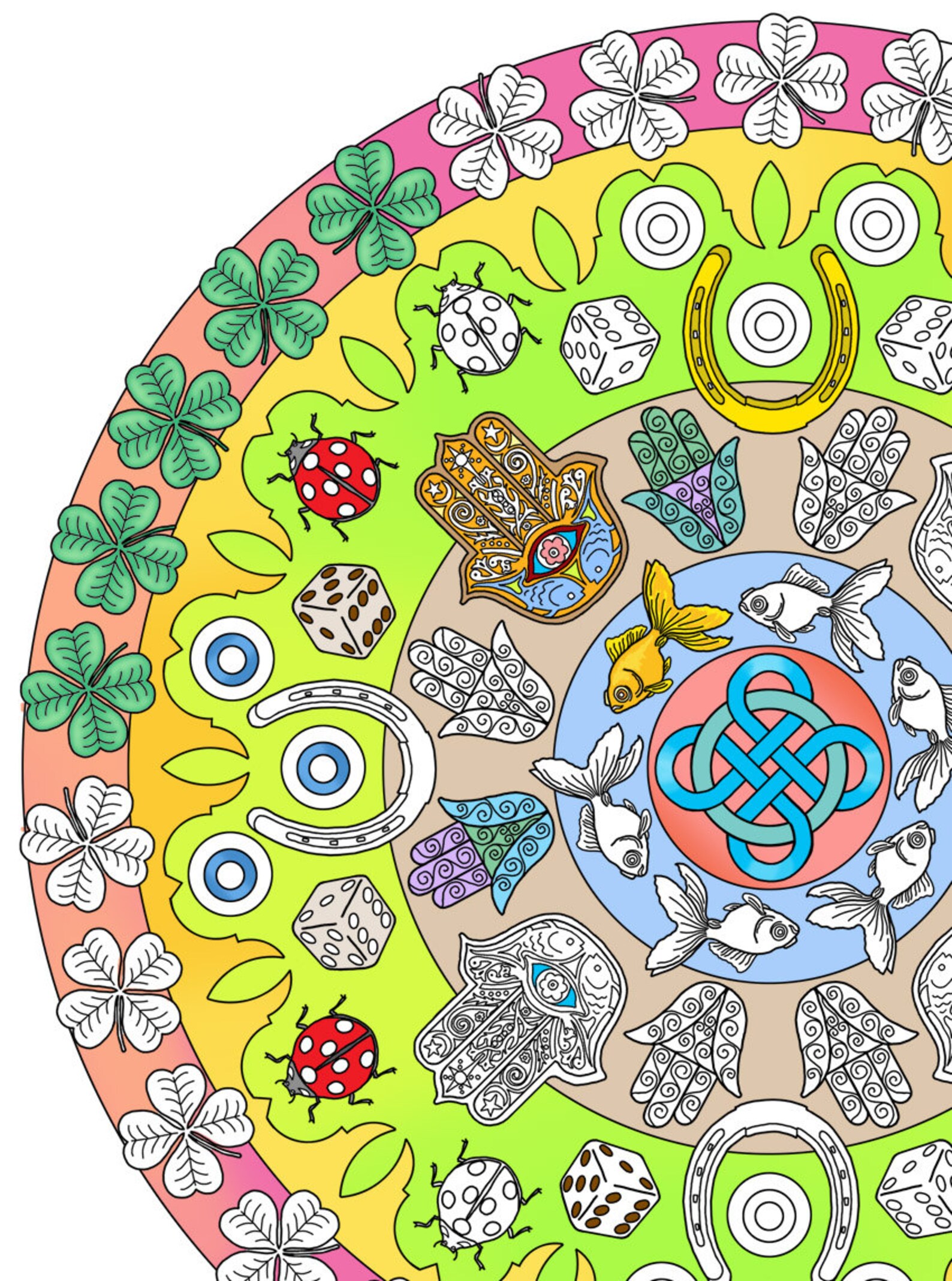 The Largest Mandala Coloring Book You Will Ever Find! Majestic Mandalas ...