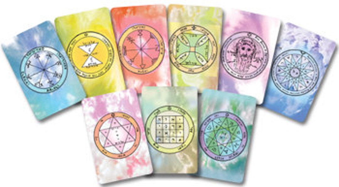 9 Kabbalistic Pocket-size Amulets With King Solomon Seals Packed in ...