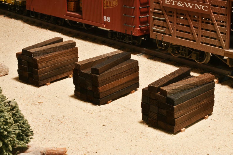 GARDEN RAILWAY TRAIN G Scale Locomotive Railroad Ties for Use With Lgb ...