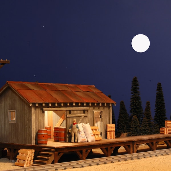 G Scale Train Station - Etsy