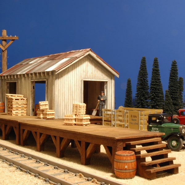 O Scale Building - Etsy